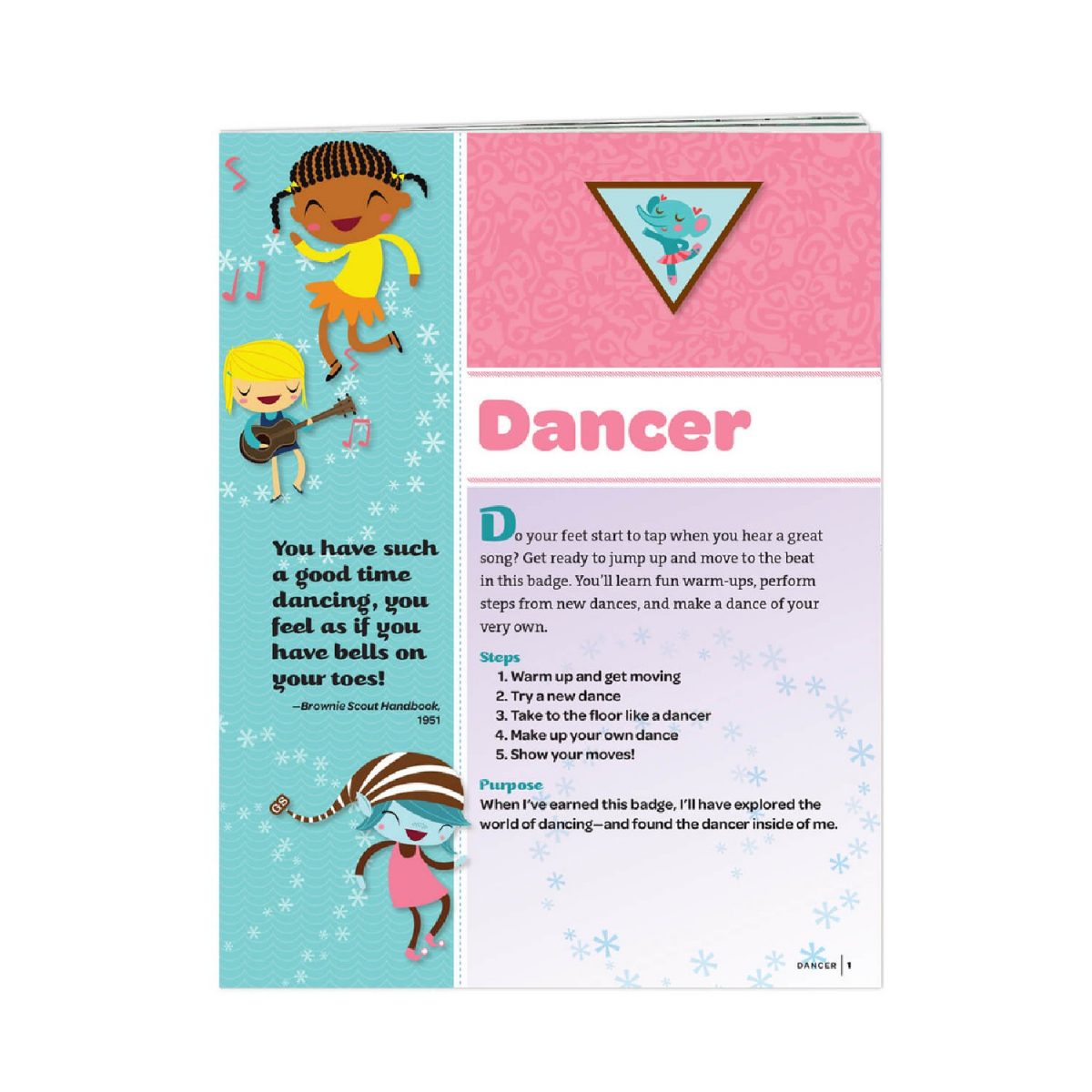 Girl Scouts of Greater Chicago and Northwest Indiana | Dancer Brownie ...