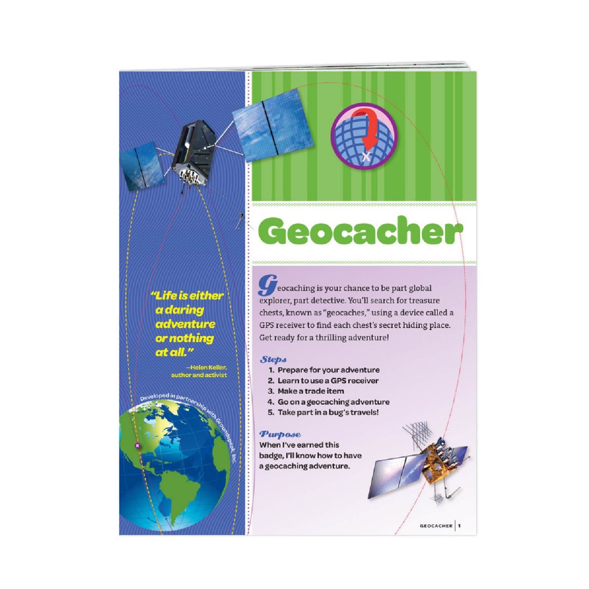 Girl Scouts of Greater Chicago and Northwest Indiana | Geocacher Junior ...